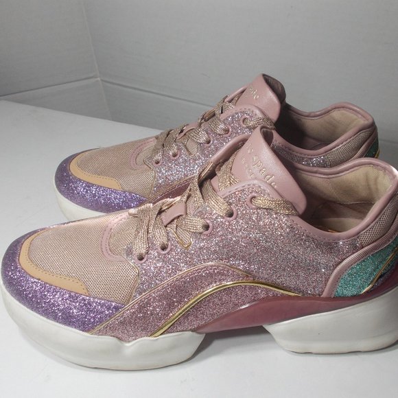kate spade | Shoes | Kate Spade Ny Cloud Womens Glitter Shoes Size 8 ...